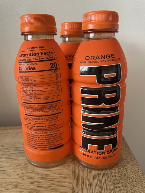 Prime Hydration Energy Drink By Logan Paul And Ksi Orange One Bottle Eur