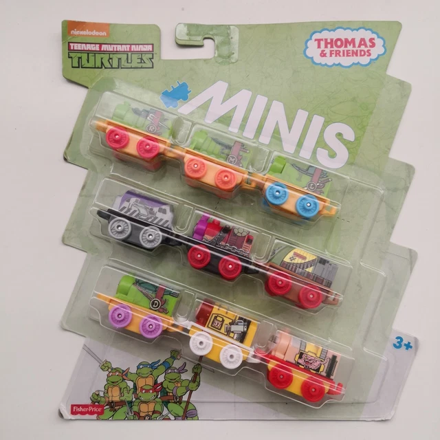 FISHER-PRICE THOMAS FRIENDS Mini Set treno tartarughe ninja mutanti ...