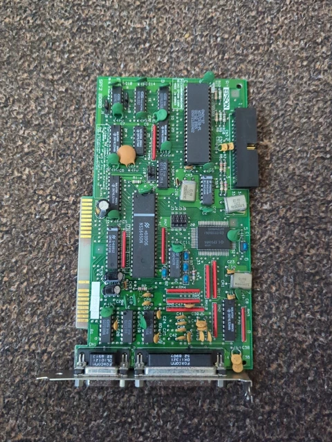 EPSON SEIKO SPF2 Board Floppy lSA 8-bit Controller COM LPT Serial PC/XT ...