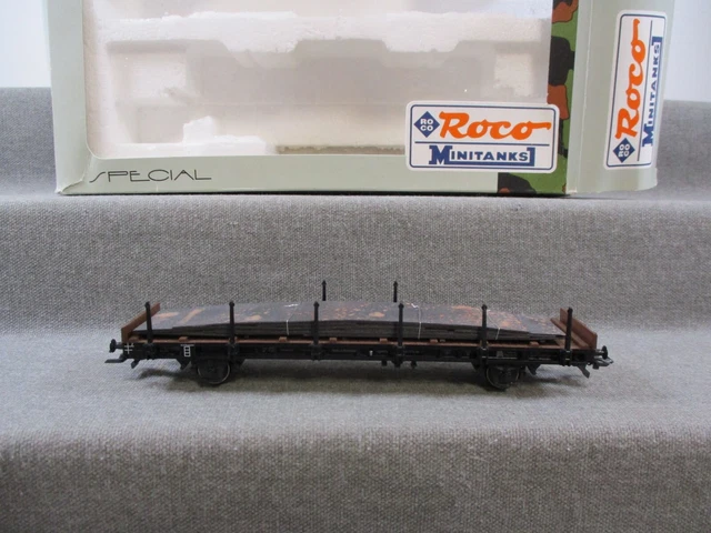 ROCO MINITANKS SPUR H0 820 Güterwagen Schwerlastwagen in OVP EUR 1,00 ...