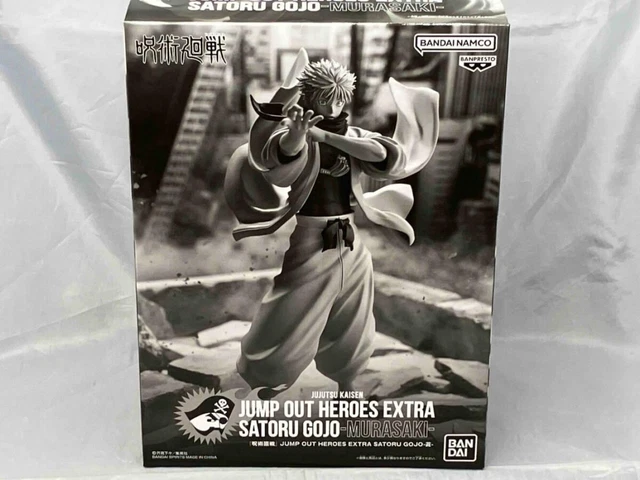 JUJUTSU KAISEN JUMP OUT HEROES EXTRA Satoru Gojo Figure - Murasaki ...