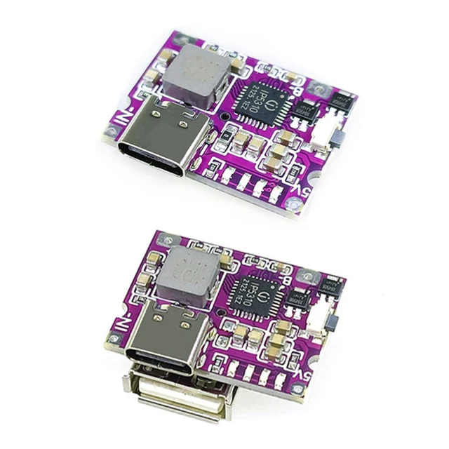 TYPE-C USB 5V 3.1A Boost Converter Step-Up Battery Charger Power Module ...