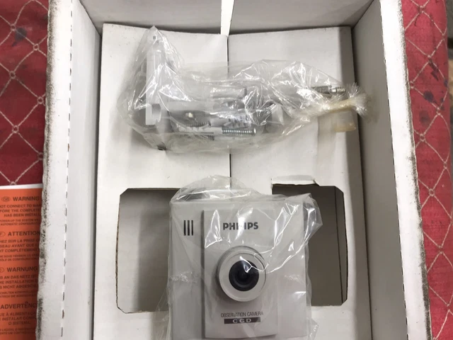 PHILIPS OBSERVATION SYSTEM Ccd Camera Retro Rare Nos Barn Find Cctv £30 ...