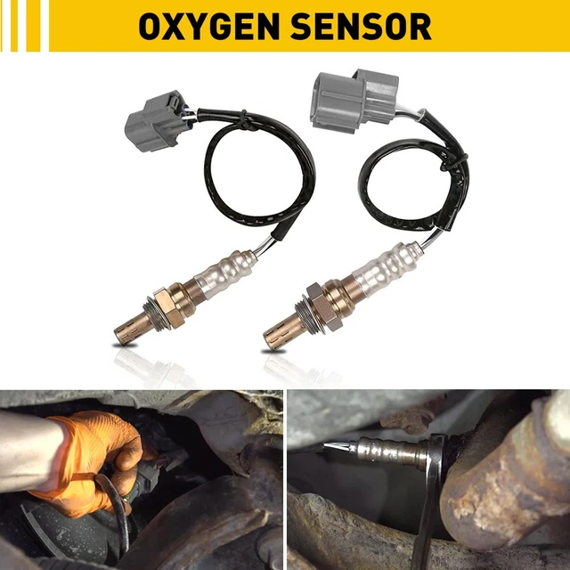 2PCS UPSTREAM DOWNSTREAM O2 Oxygen Sensor For Honda CR-V EX LX SE Si ...