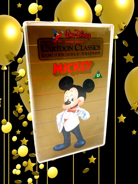 Walt Disney Cartoon Classics Vhs Mickey And The Gang Volume 11 Heres Mickey V1 £786 Picclick Uk