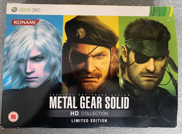 METAL GEAR SOLID HD Collection Limited Edition Xbox 360 Collectors £119 ...