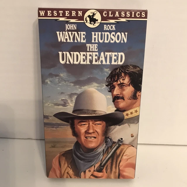 THE UNDEFEATED VHS 1969 John Wayne Rock Hudson £4.66 - PicClick UK