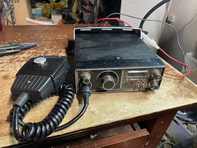 ROBERTS 23 CHANNEL Mobile Transceiver Model RCB-55 CB Radio $20.00 ...