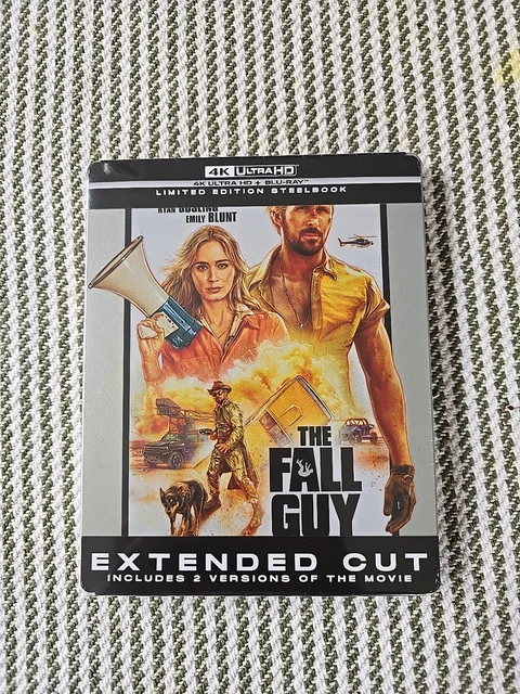 THE FALL GUY 4K Ultra HD Blu ray Limited Edition Steelbook UK Extended ...