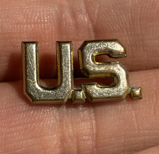 PRE WWII WW2 Era US Army US Collar Insignia Military Pin Amico $6.83 ...