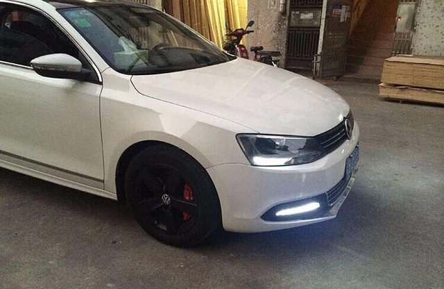 LED DAYTIME RUNNING Light DRL Fog Lamp for VW 2010 2011 2012 JETTA ...