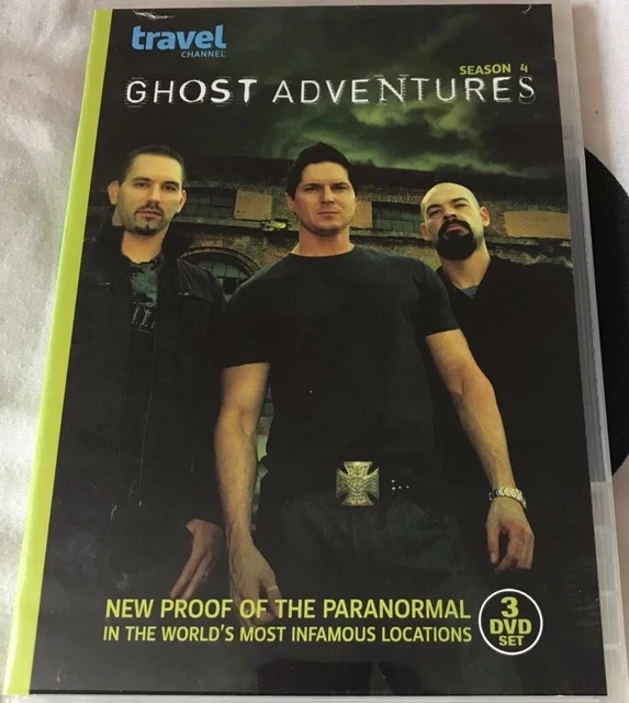 GHOST ADVENTURES DVD Season 4 Documentary Oop Rare Paranormal Reality ...