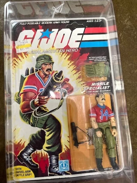 FIGURINE ARTICULÉE HASBRO 1985 GI JOE A Real American Hero 3,75 pouces ...