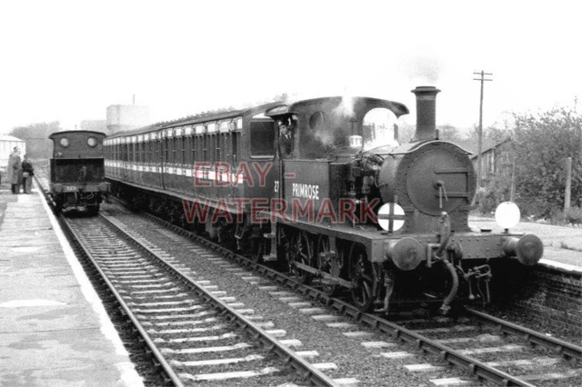 PHOTO SR Ex Lb&Scr A1 Class 0-6-0T Loco No 27 Primrose On The Bluebell ...