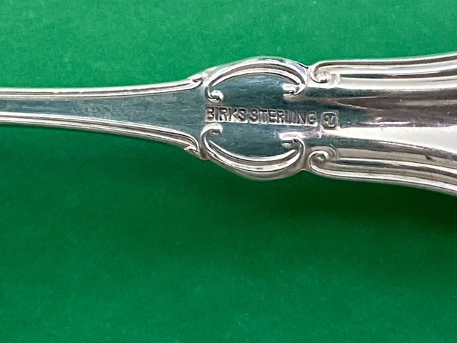 BIRKS STERLING SILVER DESSERT/SALAD FORK; FRANCIS; 37 gms $105.00 ...