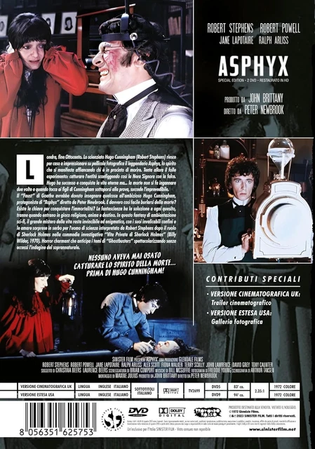 ASPHYX, RESTAURATO IN HD, Special Edition, 2 DVD (DVD) Robert Powell £ ...