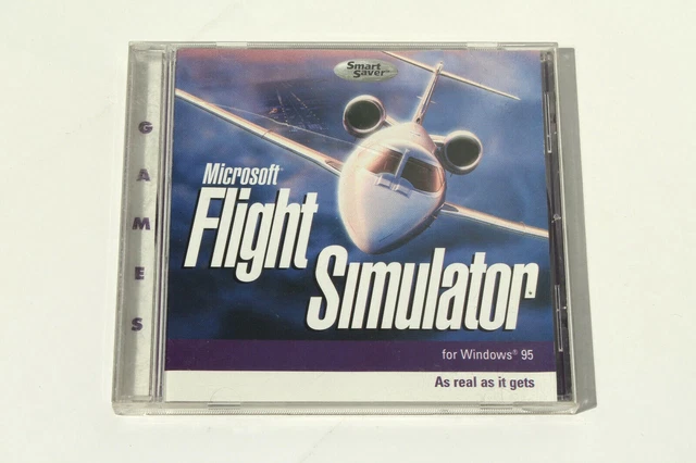 MICROSOFT FLIGHT SIMULATOR for Windows 95 (PC, 2000) As Real as It Gets ...