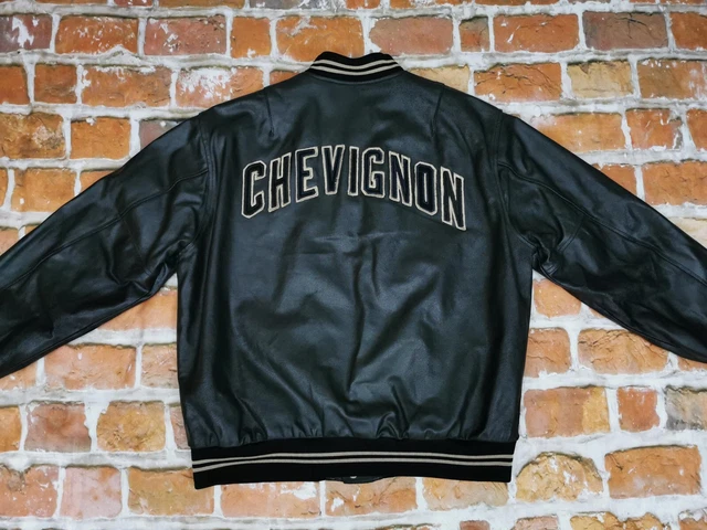 *CHEVIGNON VINTAGE LEDERJACKE*RUNDBOGEN*SCHWARZ*CASUAL*GR: L*Tip Top EUR 699,99 - PicClick DE