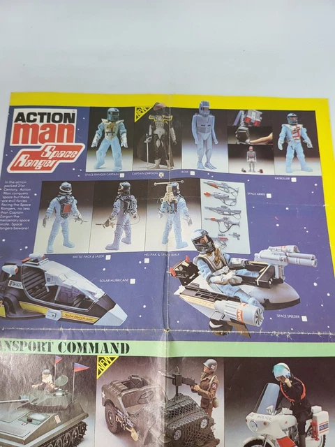 ACTION MAN VINTAGE / Poster Military - Space Ranger / Vintage 1980 ...