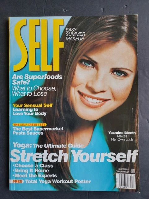 1998 SELF MAGAZINE YASMINE BLEETH Niki Taylor Tyra Banks HANES Her Way ...