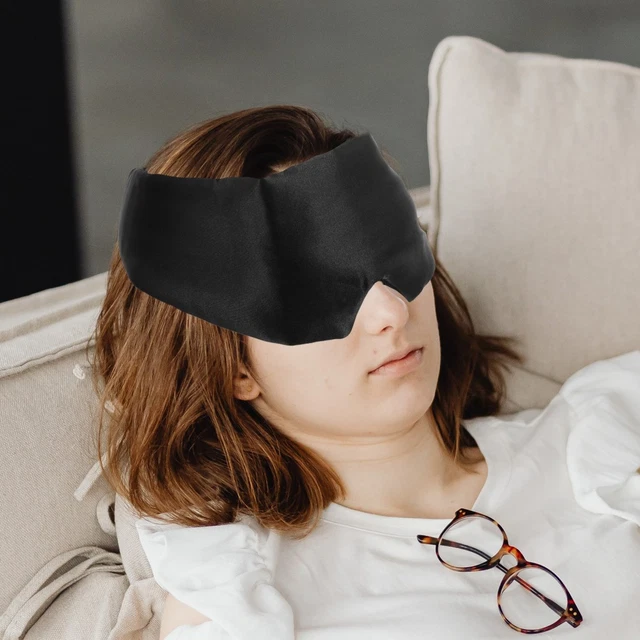 PORTABLE SLEEPING MASK Eye Patch Light-shading Eye Mask for Home Travel ...