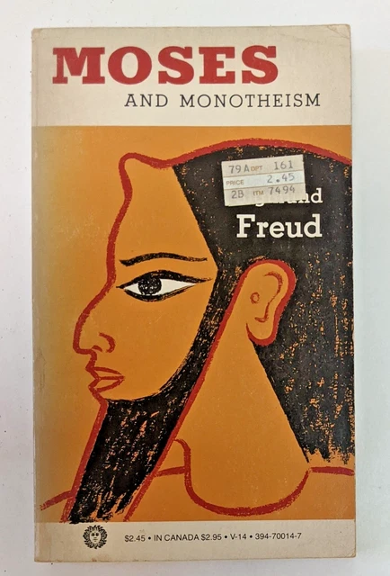 MOSES AND MONOTHEISM by Sigmund Freud (1955-01-12) $48.69 - PicClick AU