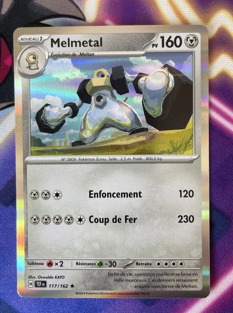 CARTE POKÉMON MELMETAL 117/162 EV05 Holographique Forces Temporelles TEF FR EUR 1,00 - PicClick FR