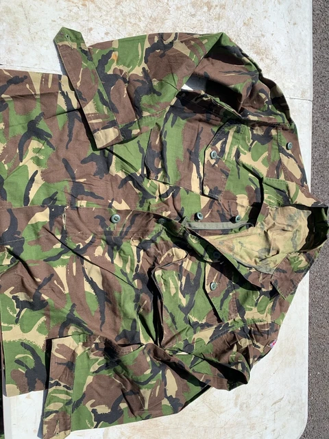 GENUINE BRITISH ARMY DPM Woodland Combat Jacket - Size 180/112 £7.20 ...