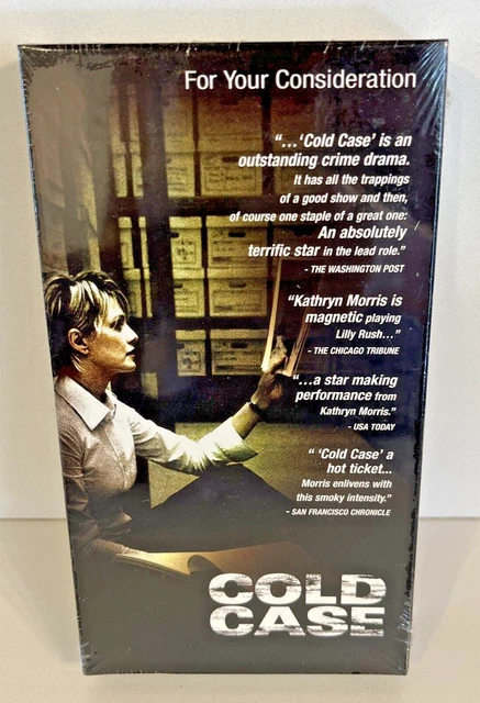 COLD CASE RARE Vintage 2004 FYC Screener VHS- Factory Sealed £23.07 ...