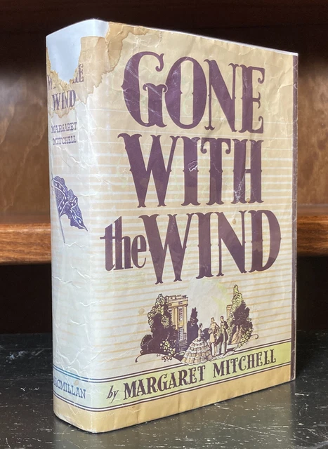 GONE WITH THE Wind by Margaret Mitchell First Edition with Dust Jacket ...