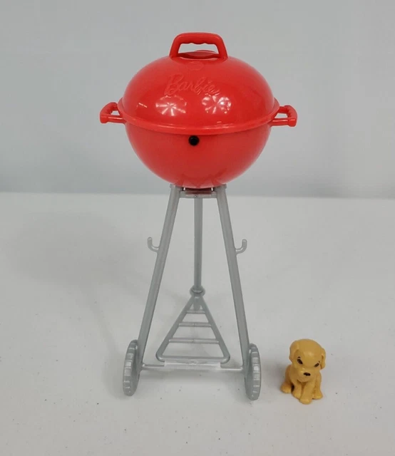 MATTEL BARBIE 2020 Barbecue Cookout BBQ Grill & Puppy Replacements EUR ...