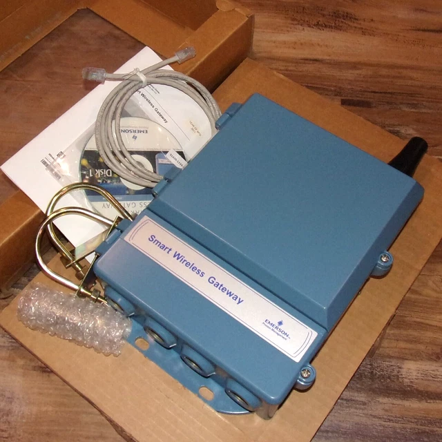 EMERSON PROCESS MANAGEMENT 24VDC 2,4 GHz Smart Wireless Gateway ...