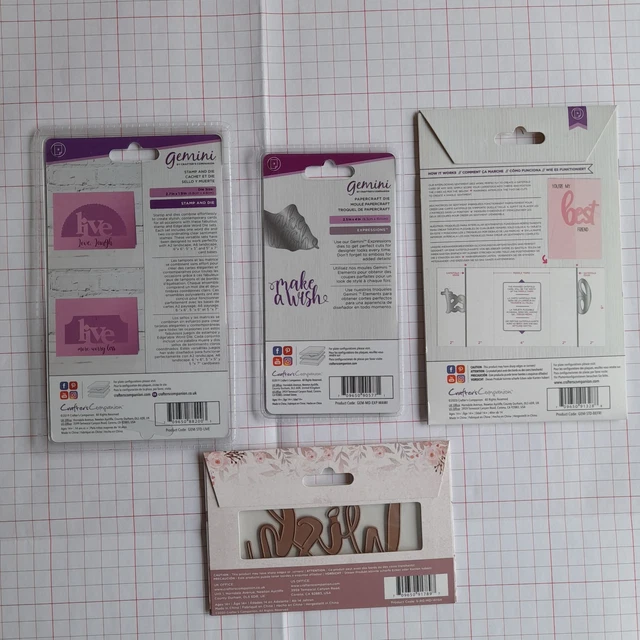 CLEARANCE JOB LOT of Mixed Crafters Companion Dies New Lot 10 (BX7) £5. ...