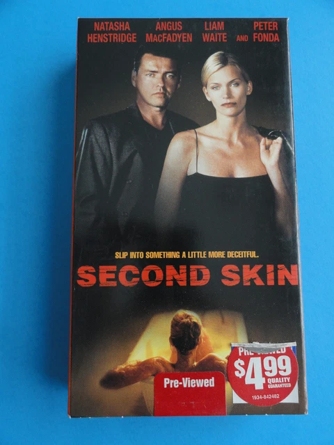 SECOND SKIN (VHS 2001) Peter Fonda, Natasha Henstridge - Blockbuster Tape £9.62 - PicClick UK