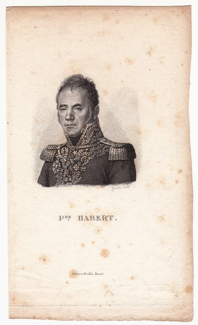 GENERAL PIERRE JOSEPH Habert Avallon Napoleon Bonaparte First Empire ...