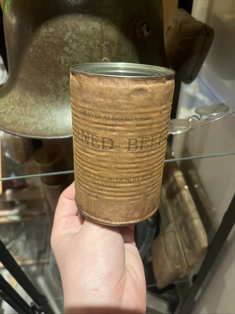 BOÎTE DE CONSERVE Corned Beef Poilu Ww1 14 18 EUR 10,00 - PicClick FR