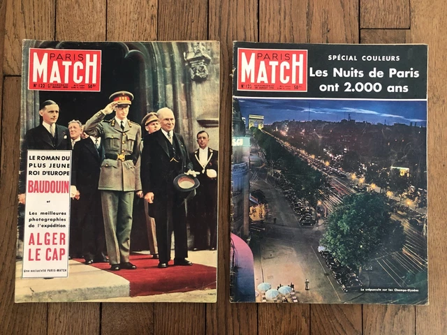 LOT PARIS MATCH année 1951 (23 magazines) EUR 23,00 - PicClick FR