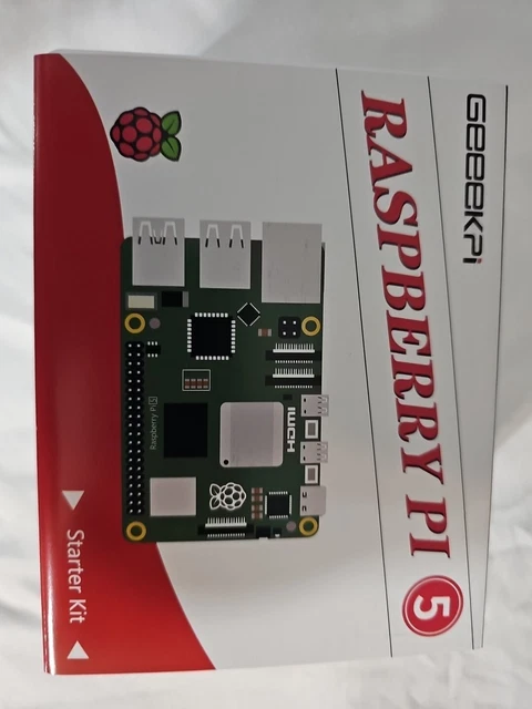 GEEEKPI RASPBERRY PI 5 4GB Starter Kit with SD Card Armor Case V5 $100. ...