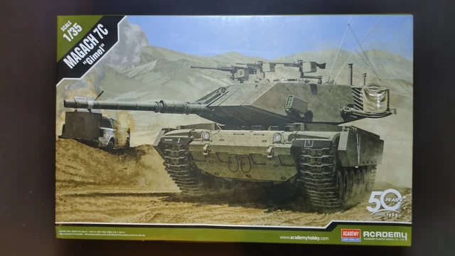 ACADEMY MODELS Magach 7C "Gimel" 1/35 Scale Model No 13297 £30.00 ...