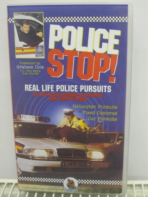 POLICE STOP 1994 Pal 54 Mins Vhs Video Labyrinth £1.99 - PicClick UK