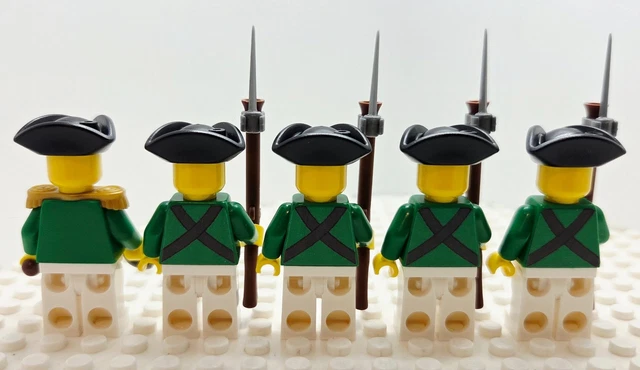 HESSIAN LEGION GREEN Infantry Soldiers made with real LEGO® Minifigure ...