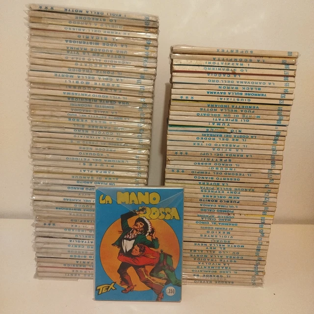 TEX WILLER COLLEZIONE completa 1-735 - Boneli Editore - Serie Gigante ...