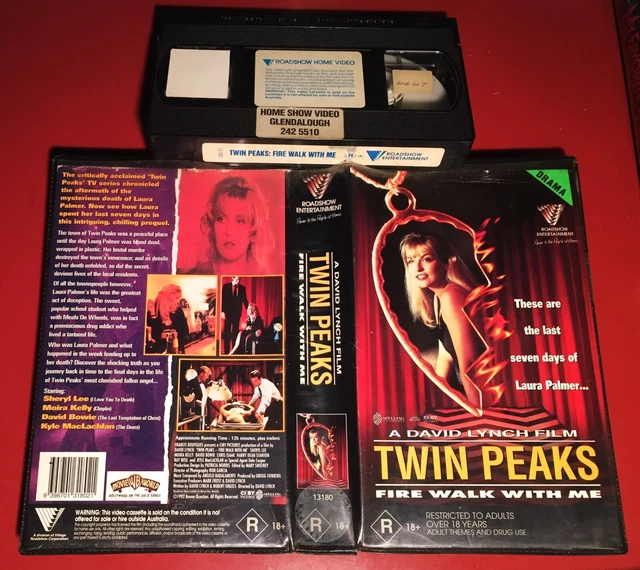 *TWIN PEAKS: FIRE WALK WITH ME vhs ROADSHOW cult 90s David Lynch horror ...