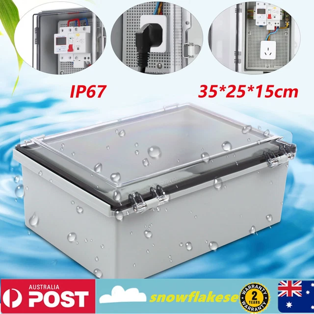 WALL-MOUNT JUNCTION BOX Universal Electric Enclosure Box Waterproof ...