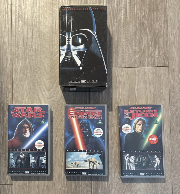 STAR WARS ORIGINAL Trilogy Limited Edition Collection VHS Boxset £14.99 ...