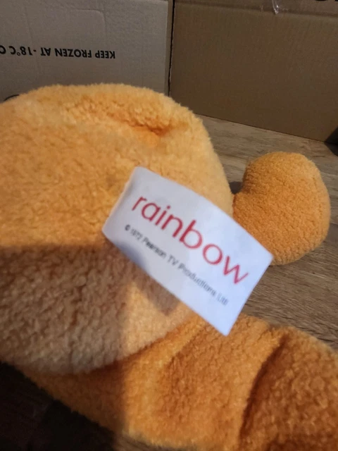 RAINBOW ZIPPY 13& Plush Toy £15.00 - PicClick UK