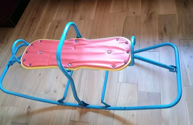 VINTAGE 1950S 60S ?Triang Metal Double Rocker Seesaw Foldable Folding ...