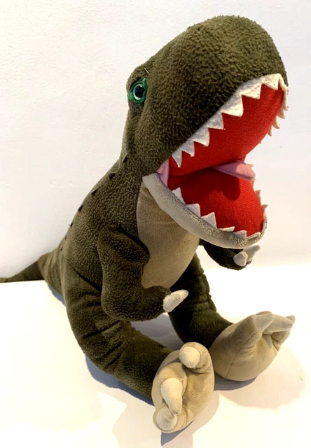 TYRANNOSAURUS LARGE DINOSAUR Endangered Extinct T-Rex Plush Soft Toy 23 ...