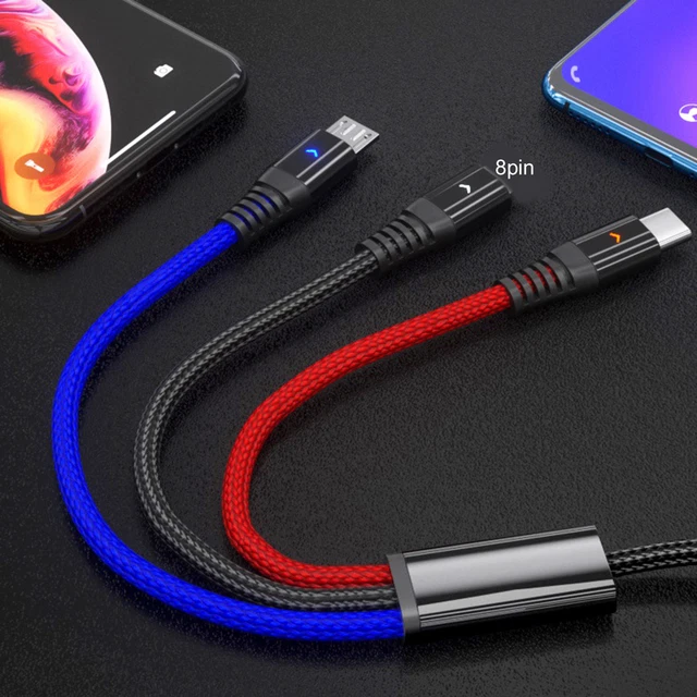 USB DATA CABLE Safe Anti-winding Usb 8-pin Type-c Data Cable Solid £7. ...