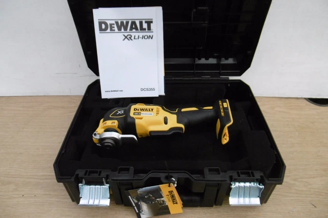 DEWALT DCS355 18V XR Multi Tool Bare Unit + Foam Liner TSTAK Case £124. ...